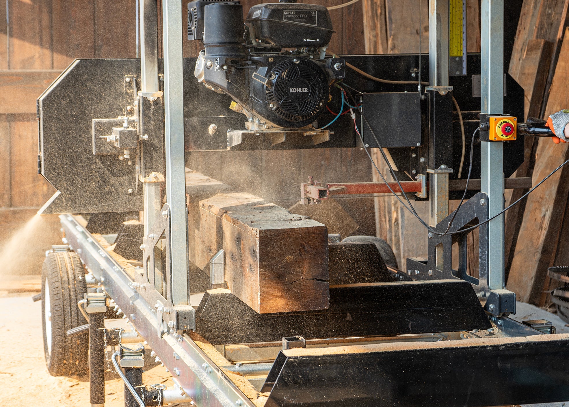 How Do We Make Fireplace Mantels? | Dakota Timber Company